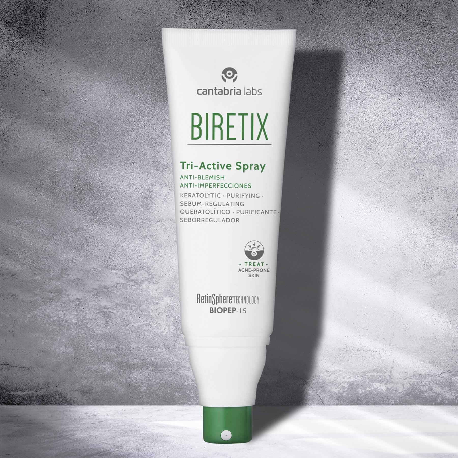 BIRETIX TRI-ACTIVE SPRAY ANTI-IMPERFECCIONES X 100 ML - Viva Online